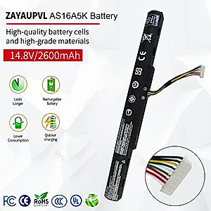 AS16A5K AS16A8K 4ICR19/66 Battery for Acer Aspire E15 E5-575 N16Q2 E5-576G E5-575G E5-475 F5-573 E5-575-52JF E5-575-33BM E5-575G-76YK E5-575-54SM E5-575G-57D4 E5-576-392H E5-575-54E8 KT.00605.002