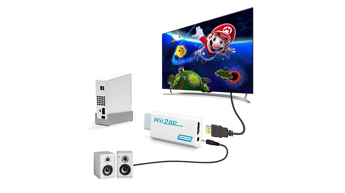 BD&M Wii to HDMI Adapter - Easy HD Gaming Connection