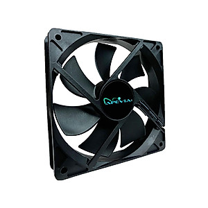 Apevia CF1012S-BK 120mm 4pin Molex & 3pin Motherboard Black Silent Case Fan (10-pk)