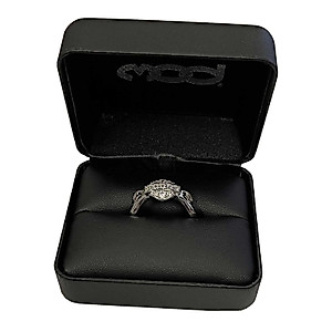 Harley-Davidson Womens Ring, Inferior Flames Embellished B&S, Silver HDR0358 (6)