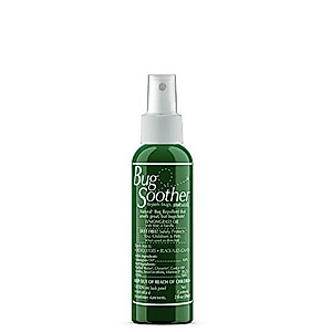 Bug Soother Spray 2 oz - Natural Mosquito, Gnat and Insect Deterrent & Repellent with Essential Oils - DEET Free - Safe for Adults, Kids, Pets, & Environment - Made in USA