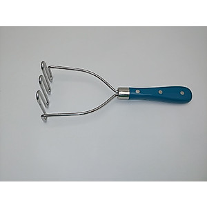 The Pioneer Woman Masher Potato Smasher Stainless Steel Teal Dishwasher Safe
