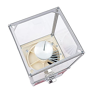 Vending Machine, 21in Candy Gumball Machine, Huge Load Capacity Coin Gumball Bank, Candy Vending Machine for 1.1-2.1inch Gadgets, for Game Stores Retail Stores Red