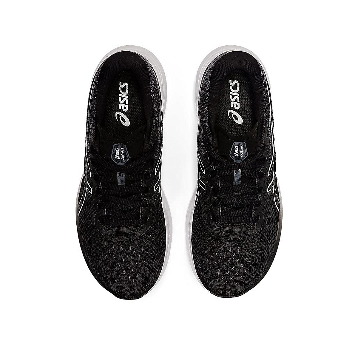 ASICS Women's EvoRide 3 Running Shoes, 6.5, Black/White