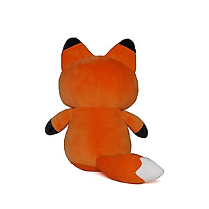 Avocatt Orange Red Fox Plush - 10 Inches Stuffed Animal Plushie - Hug and Cuddle with Squishy Soft Fabric and Stuffing - Cute Toy Gift for Boys and Girls