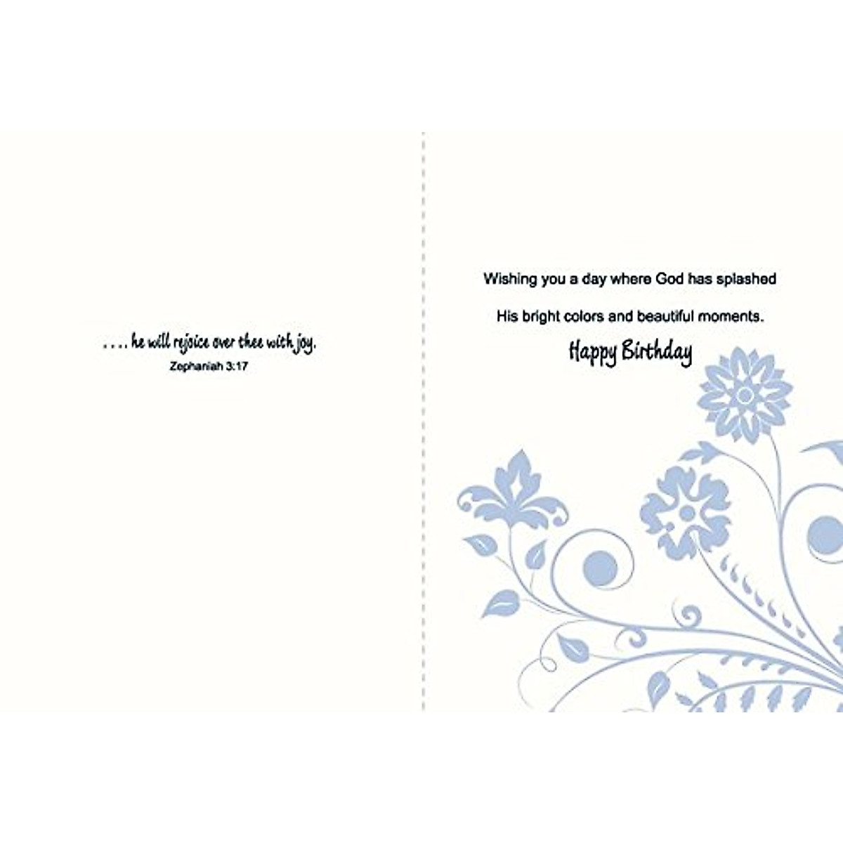 Birthday - "Rejoice" - KJV Scripture Greeting Cards - Boxed - (Box of 12)