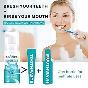 Toothpaste Foam,Mouthwash to Remove Dental Calculus, Oral Care to Eliminate Bad Breath(3 Bottle)