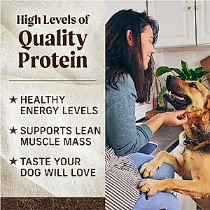 Merrick Premium Grain Free Dry Adult Dog Food, Wholesome And Natural Kibble With Real Salmon And Sweet Potato - 4.0 lb. Bag