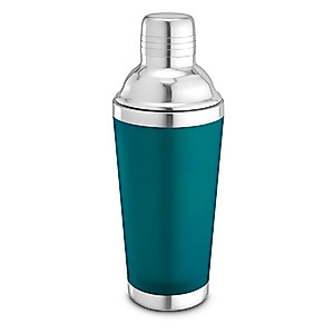 Epic Products 9.75-Inch Double-Wall Shaker, 16-Ounce, Frosted Aqua