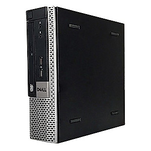 DELL Desktop Computer Package with 22' Monitor, Intel Core 2 Duo 3.0G, 8G DDR3, 120G SSD, VGA, DP, Windows 10, 64 bit-Multi Language Support-English/Spanish/French (C2D)(Renewed)