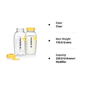Medela Breastmilk Collection and Storage Bottles 8oz (250ml) - 2 Each