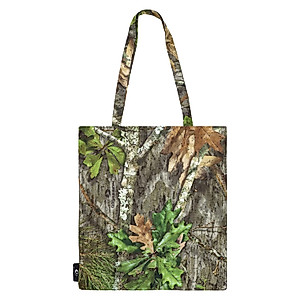 VISI-ONE Realtree Camo All Purpose Kitchen Reusable Grocery Tote Bag - Cloth Shopping Bag for Vegetables and Utility Bag – (15" x 16")