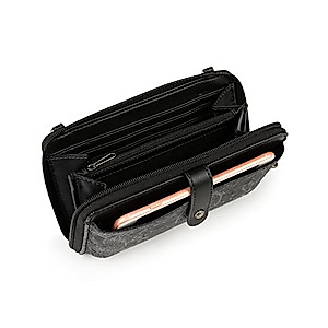 Sakroots womens Arcadia Recycled Large Smartphone Crossbody, Black, One Size US