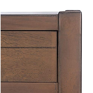 Safavieh Home Collection Filbert Brown 2-Drawer Writing Desk DSK5701C, 0