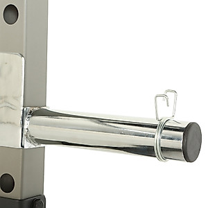 Fitness Reality Extended 9" Olympic Weight Plate Holder for 2"x2" Tube Power Cage