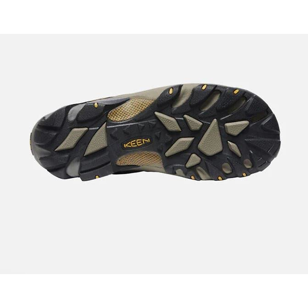 KEEN Men's Targhee 2 Low Height Waterproof Hiking Shoes, Cascade Brown/Golden Yellow, 9.5