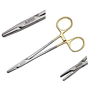 Mayo Hegar Needle Holder 6" Surgical Needle Driver with Tungsten Carbide Inserts by ARTMAN INSTRUMENTS