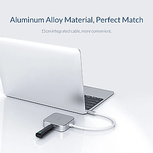 SHYPT USB Type-C to HDMI-Compatible VGA Audio USB3.0 Adapter Docking Station for MacBook Type C USB 3.0 HUB