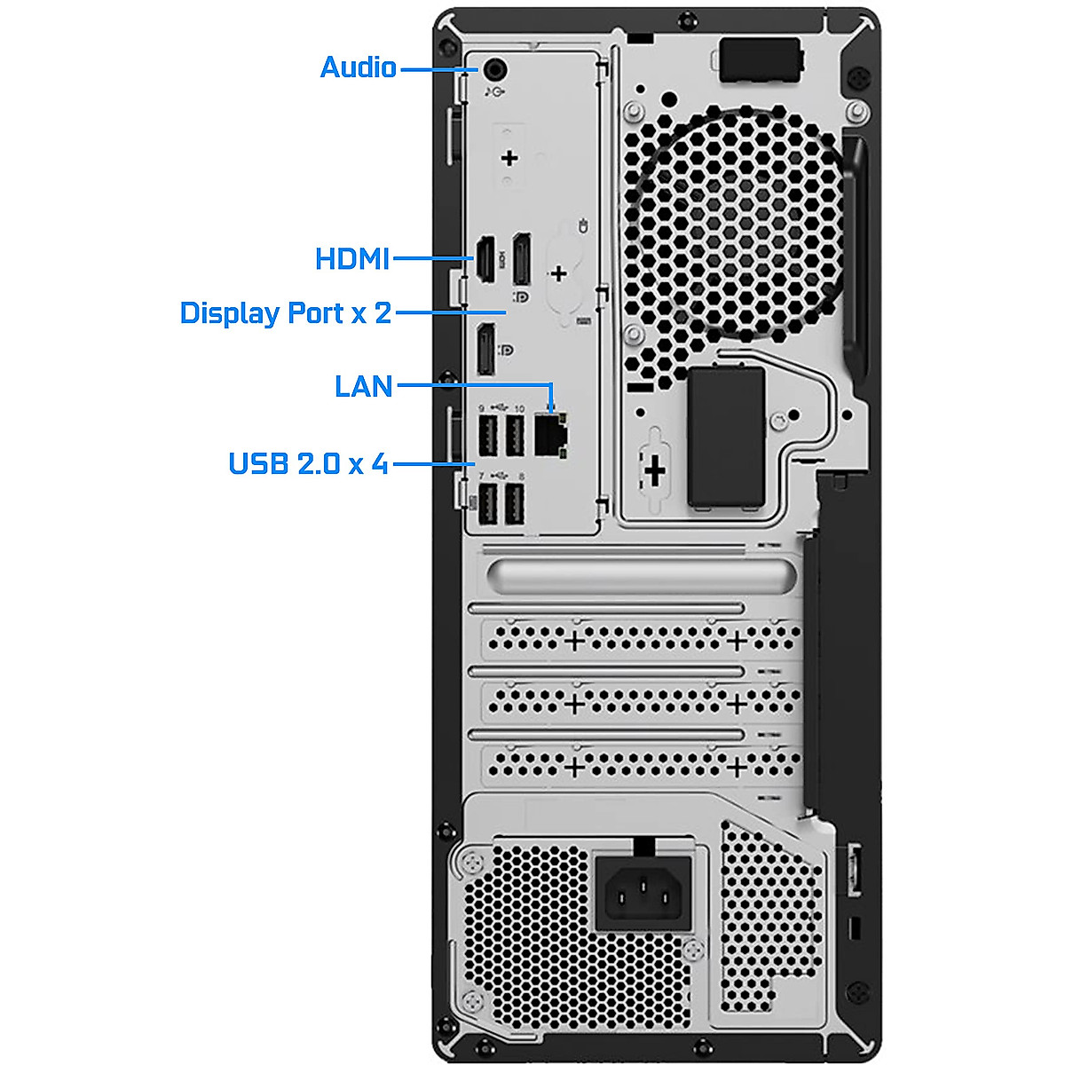 Lenovo ThinkCentre M70S SFF Desktop, Intel i9-10900 Upto 5.2 GHz, 32GB RAM, 1TB NVMe SSD, 4K UHD 630 Graphics, DVD-RW, DisplayPort, HDMI, AC Wi-Fi, Bluetooth – Windows 10 Pro