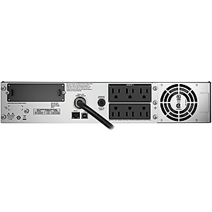 APC Smart-UPS 1500VA UPS Battery Backup with Pure Sine Wave Output (SMT1500)