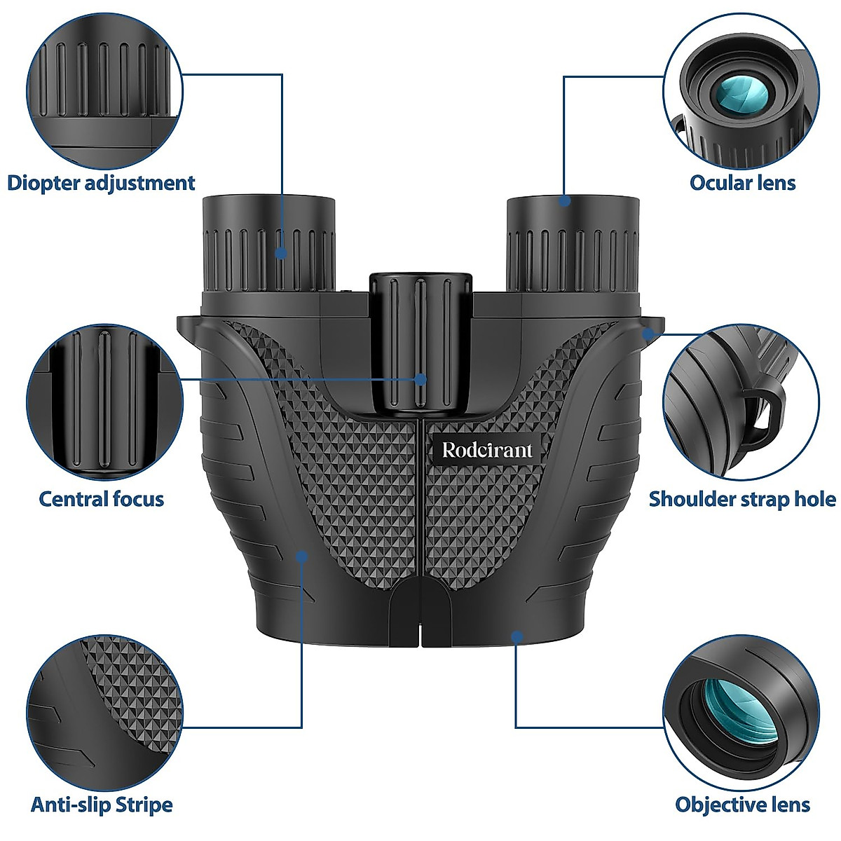 Binoculars 15x25 for Adults,Waterproof Durable & Clear Binoculars with Low Light Night Vision for Sightseeing,Concerts and Bird Watching
