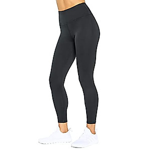 Balance Collection Womens Standard Basic 25" Tummy Control Legging, Black, X-Large