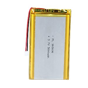 AKZYTUE 3.7V 5000mAh 905090 Lipo battery Rechargeable Lithium Polymer ion Battery Pack with JST Connector