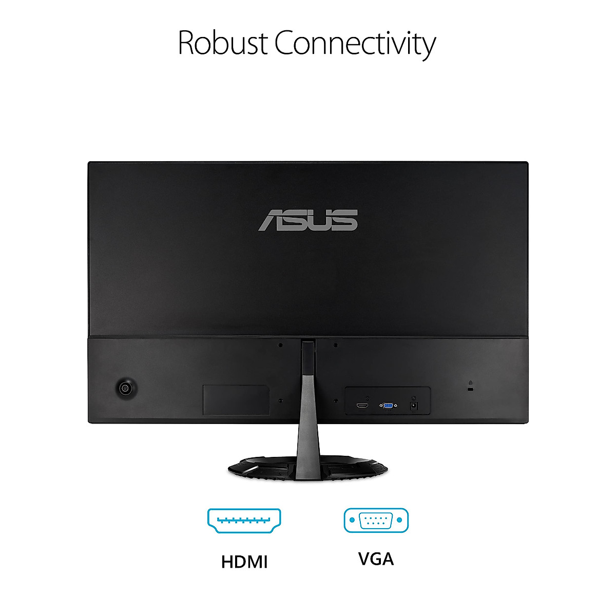 ASUS VZ279HEG1R 27” Gaming Monitor, 1080P, 75Hz, IPS, 1ms, FreeSync, Extreme Low Motion Blur, Eye Care, HDMI VGA, Ultra-Slim, Frameless