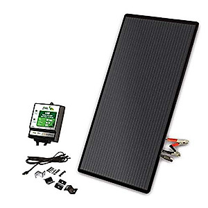 Nature Power 22W Solar Power 12V Battery Charger with Controller