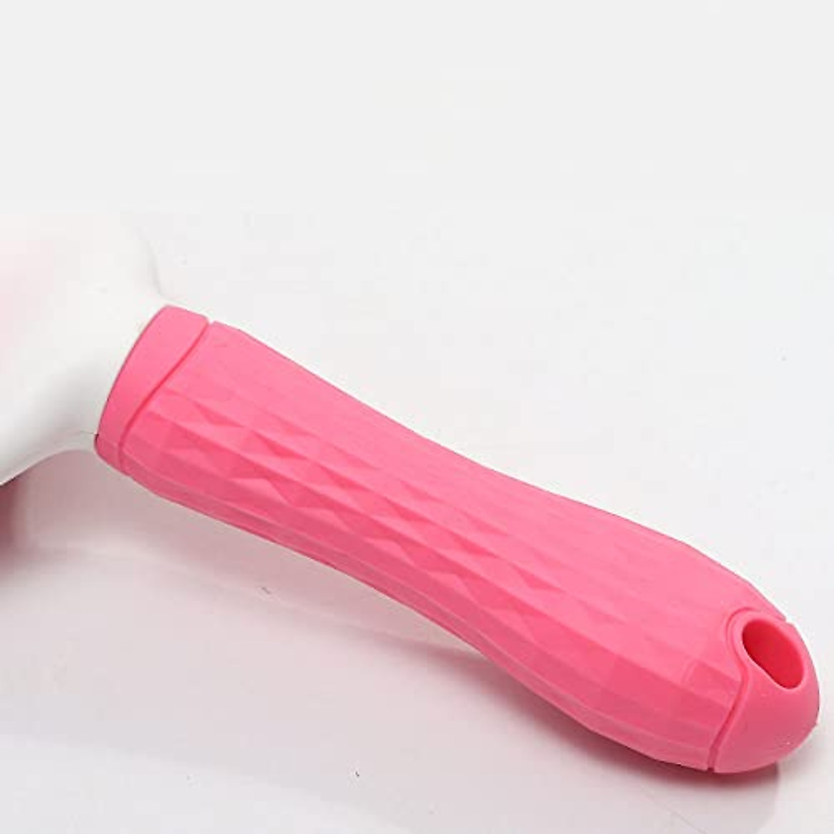Self-Cleaning Slicker Brush Comb - Best Pet Cat Dog Grooming Long Short Hair - Shedding Loose Undercoat Tangled Haired Removes Tool - Pink