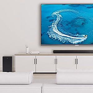 TCL 4K Alto 8 Plus 2.1.2 Channel Dolby Atmos Sound Bar with Wireless Subwoofer, Bluetooth – TS8212-NA, 39-inch, Black