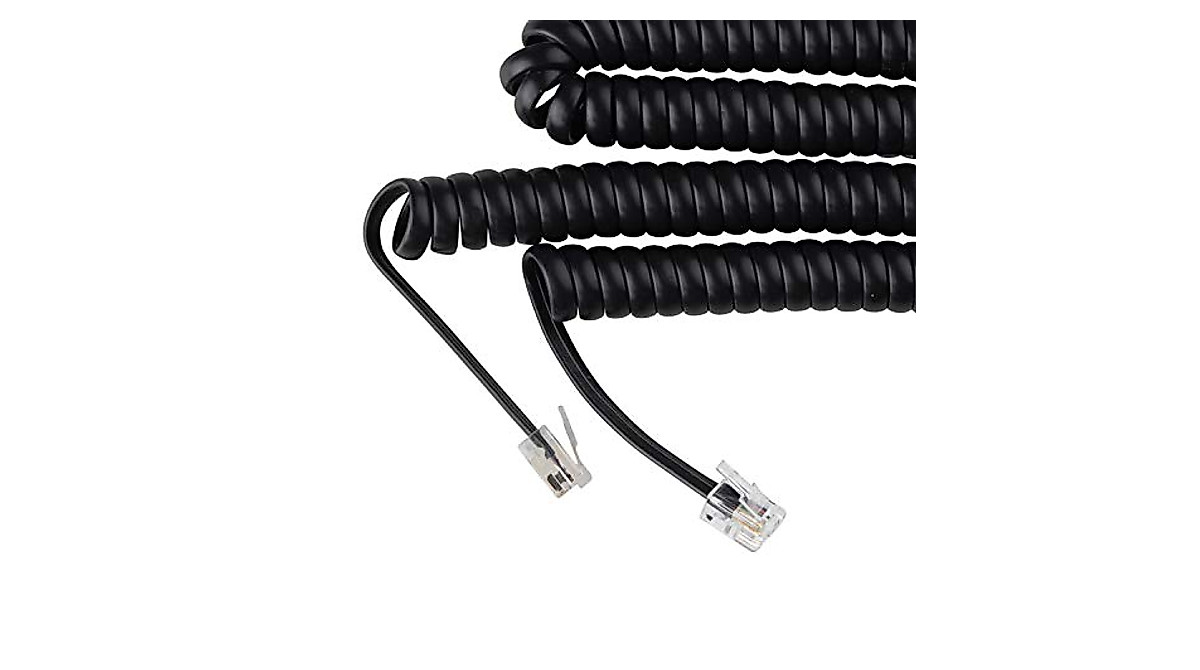 iSoHo 25ft Landline Phone Cord - Tangle-Free & Clear Sound