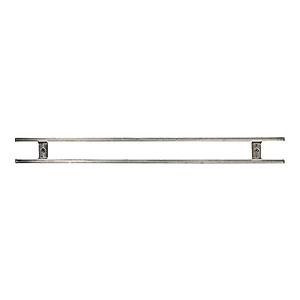 Mercer Culinary 24" Magnetic Knife Bar with 6 S Hooks, 24 Inch x 2.4 Inch x .9 Inch, Stainless Steel