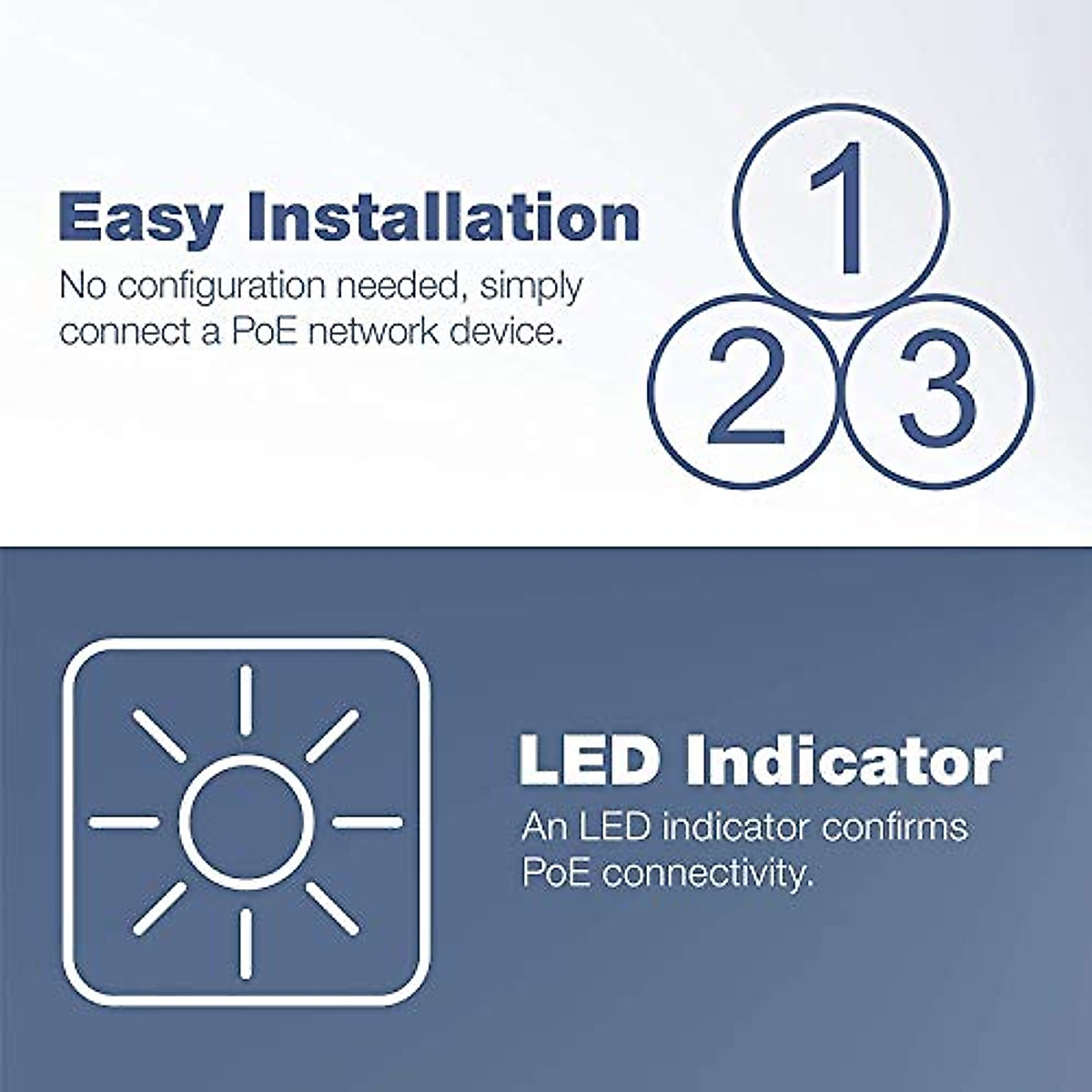 TRENDnet Gigabit Power Over Ethernet Injector, TPE-113GI (Version 3.0R), Full Duplex Gigabit Speeds, Connect Devices Up to 100m (328 ft), Wall Mount, Connect Network Devices Up to 100M (328 ft.)