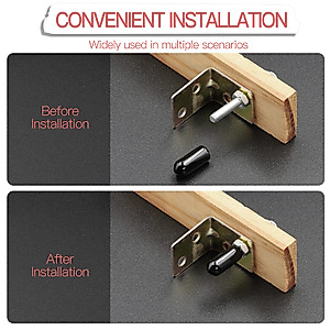 Jamiikury 60PCS Screw Thread Protectors 5mm ID Rubber End Caps Vinyl Flexible End Caps Round Tube Bolt Cap (Black, 60PCS)