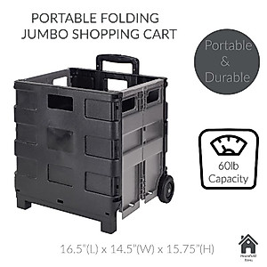 SCKTFS Simplify Tote Collapsible Utility Cart carro multiusos con ruedas carrito plegable con ruedas