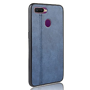 Phone Case for Oppo F9/Oppo F9 Pro, Case for Oppo F9/Oppo F9 Pro Cow-Like PU Leather Style Protector Cover, Non-Slip Shockproof Cover for Oppo F9/Oppo F9 Pro Case