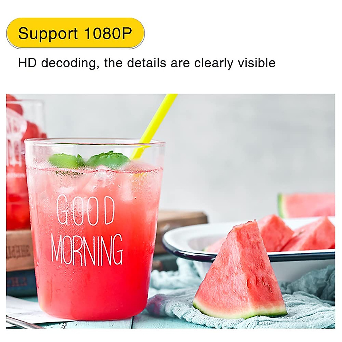 Dayu.p Mini Projector, Portable Projector for Cartoon, Movie Projector, Kids Gift, LED Pico Video Projector for Home Theater Movie Projector with HDMI USB TV AV Interfaces and Remote Control