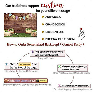 Allenjoy 8x6ft Fabric Spring Easter Backdrops for Girls Photography Wrinkle Free Happy Bunny Rabbit Green Grass Brown Wooden Wall Baby Shower Kids Newborn Portrait Background Photo Studio Shooting