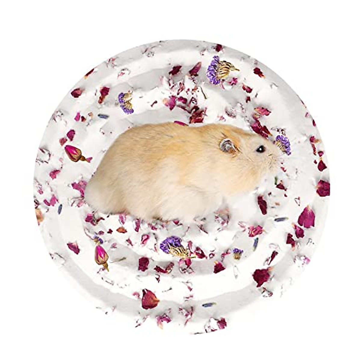 MUYG Hamster Bath Sand Dust Free Plant Scented Bathing Sand Gerbil Grooming Natural Mixed Training Cleaning Potty Litter Control Odour for Guinea Pigs Rat Mice (4.4LB）