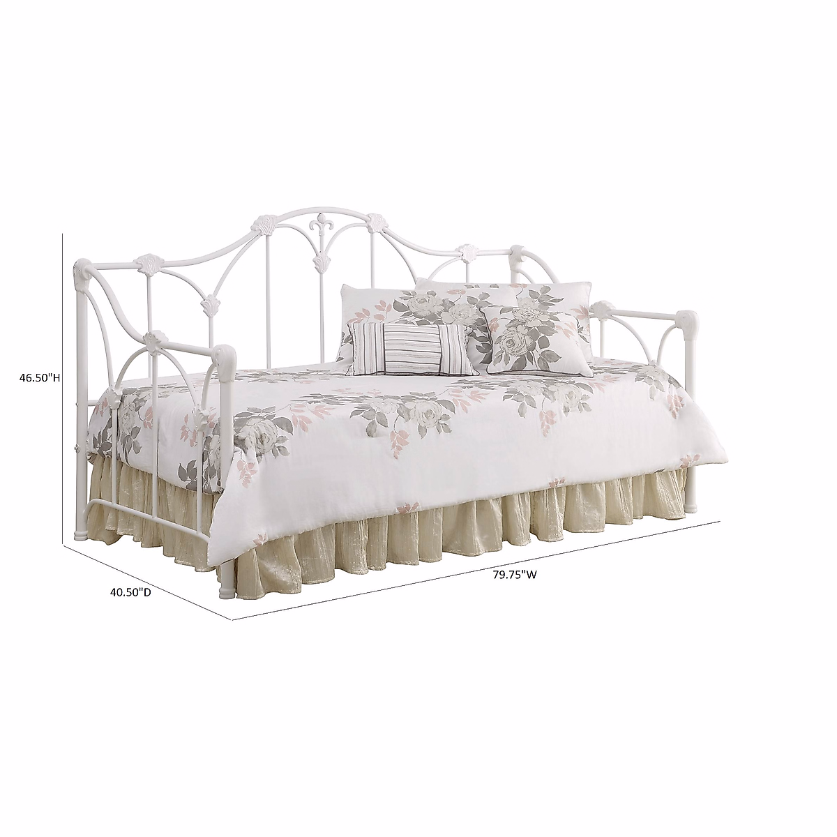 Coaster Home Furnishings Contemporary White Daybed, Twin (300216)