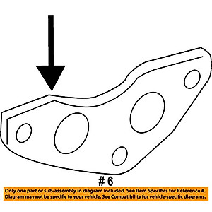 Genuine Toyota 11496-31010 Oil Hole Cover Gasket