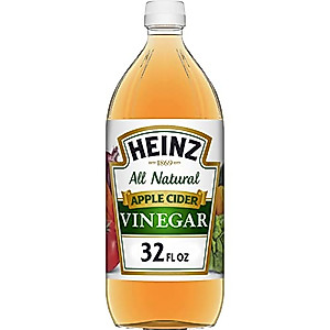 Heinz All Natural Apple Cider Vinegar with 5% Acidity (32 fl oz Bottle) - Packaging may vary