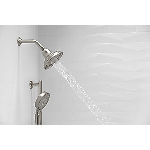 KOHLER K-7397-BN Showerarm and Flange, 7-1/2-Inch Long, Vibrant Brushed Nickel