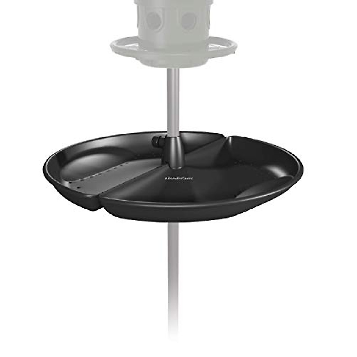 Seed Catcher Tray (Seed Buster) for Wild Bird Feeders, fits only 1-INCH STRAIGHT BIRDING pole (outside diameter), pole and feeder NOT included