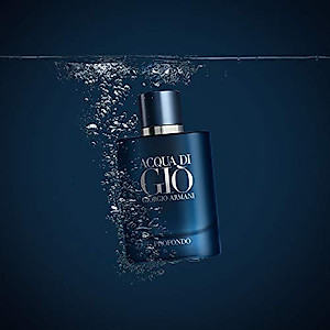GIORGIO ARMANI Acqua Di Gio Profondo for Men Eau de Parfum Spray, Multi-color, 4.2 Fl Oz