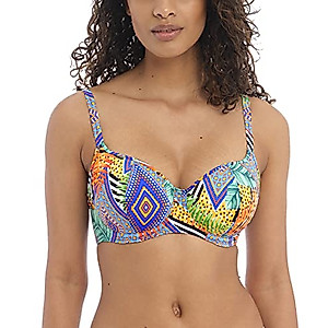 Freya Women's Standard CALA Palma UW Sweetheart Bikini TOP, Multi