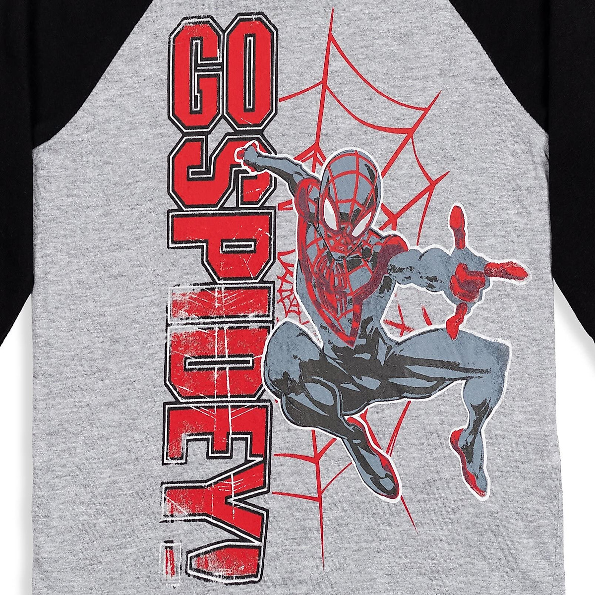 Marvel Spider-Verse Spider-Man Miles Morales Toddler Boys 2 Pack T-Shirts 4T