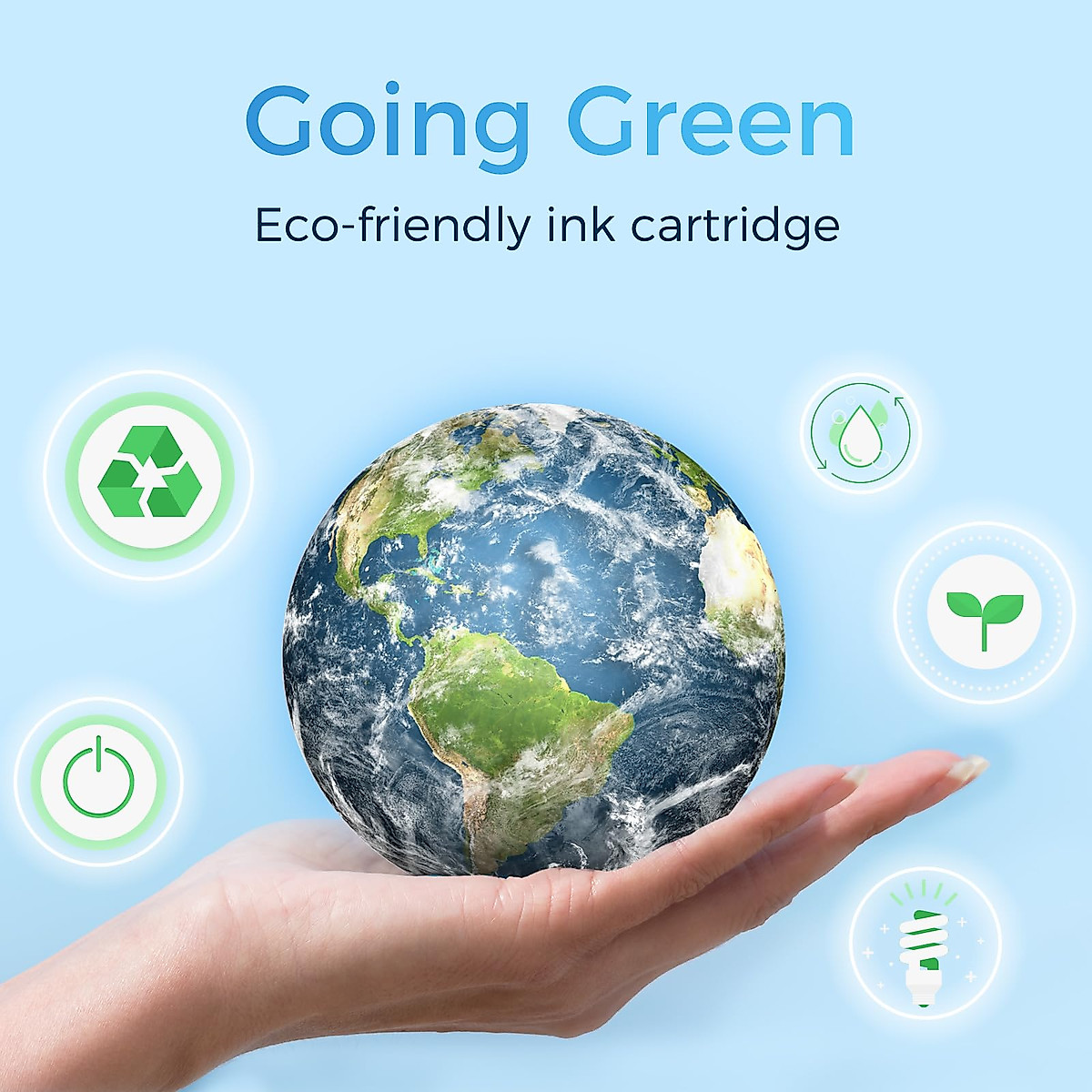 TEINO Remanufactured Ink Cartridge Replacement for HP 65 65XL 65 XL for HP Envy 5055 5052 5012 5010 5020 5030 5058 DeskJet 2622 2652 3722 3755 2635 3720 3752 2655 2624 2636 3730 3721 (Black, 2 Pack)