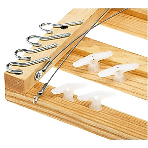 J.K. Adams Maple Stemware Rack